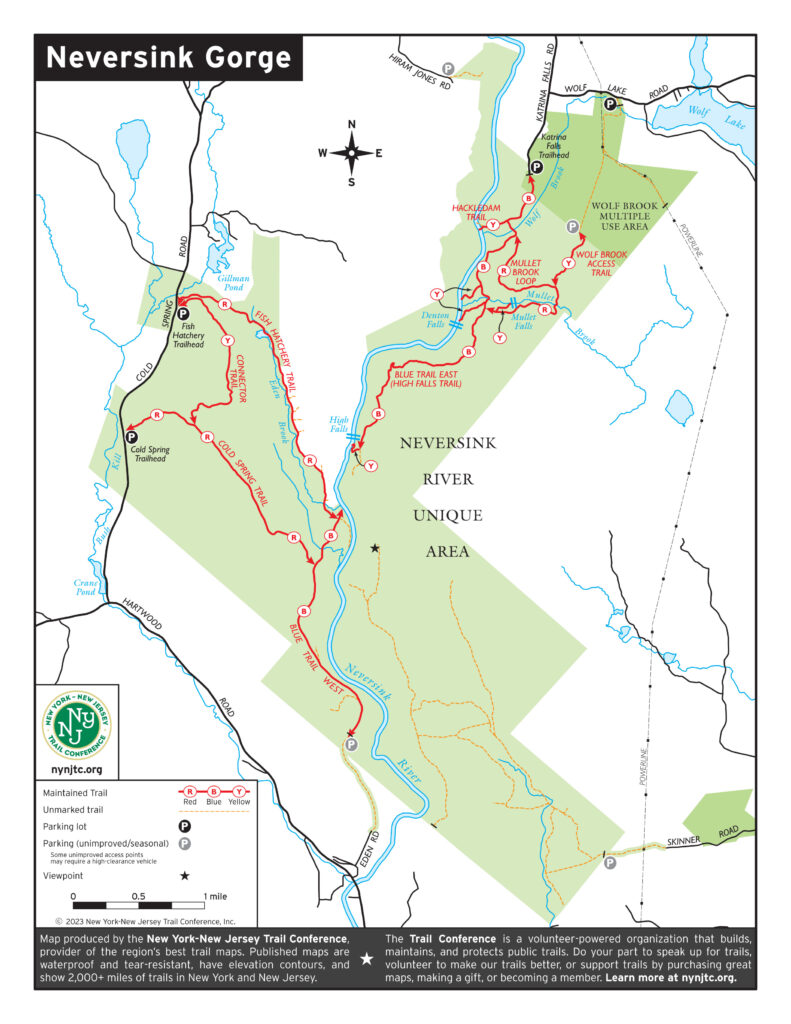 New Trails in the Neversink River Unique Area - New York-New Jersey ...